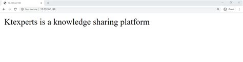 How To Create Web Server In Docker Container By Using Port Expose