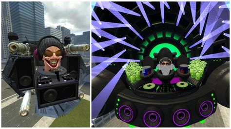 Evolution Of New Upgraded Dj Neon Rave Station Skibidi Toilet In Garry
