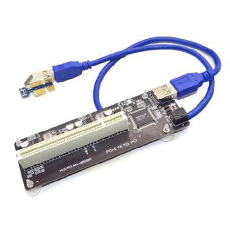 Pcie Pci E Pci X1 To Pci Riser Card Bus Card High Efficiency Adapter