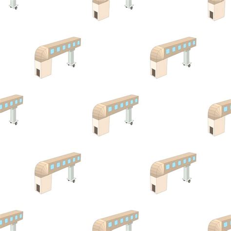 Premium Vector Jet Bridge Pattern Seamless Background Texture Repeat