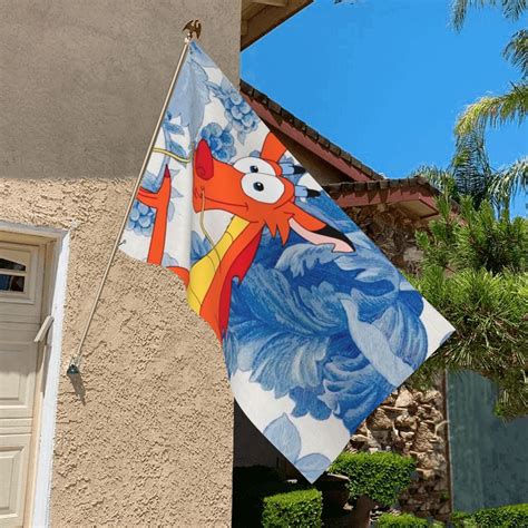 Mulan Garden Flag 3x5 Feet Indoor Decoration Flag Outdoor Courtyard Decoration