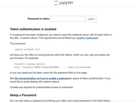 Jupyter Notebook不使用系统默认浏览器打开提示需要token或passwordjupyter Password Or Token Csdn博客