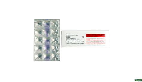 Buy Eritel 80mg 15 Tablets Online At Best Prices Wellness Forever