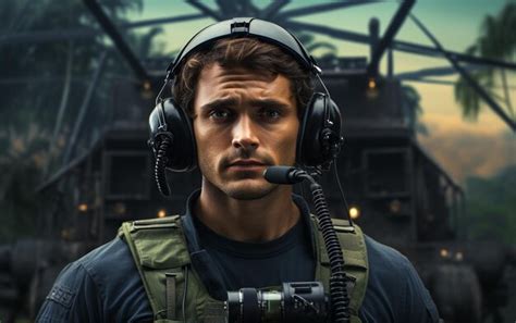 Premium Ai Image Field Reporting By A Male Journalist