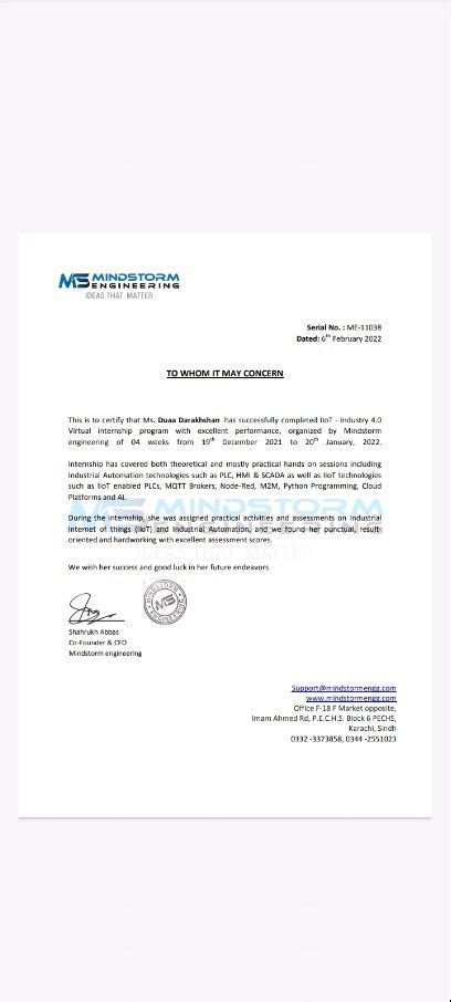 Dua Ilyas On Linkedin Internship Python Automation Iiot