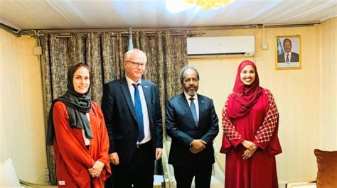 Nimo Jirdeh On Linkedin Rich And Productive Discussion With Somalias President Hassan Sheikh