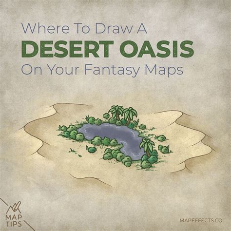 Sahara Oasis Map Desert Park Waho Landscape