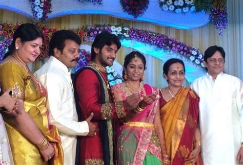 Sai Kumar Son Aadi Engagement Photos Filmibeat
