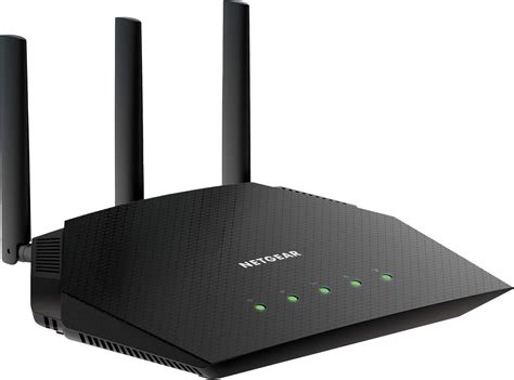 Netgear Ax1800 Wi Fi 6 Router Black Rax10 100nas Best Buy