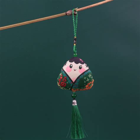 【直采】端午节卡通粽子香囊diy儿童手工粽子香包材料包艾草驱蚊香囊挂件 下单联系客服选款式，否则随机发货zy23060201 融创集采商城