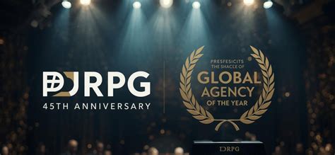 Drpg Clinches Global Agency Of The Year In 45th Anniversary Year Mass