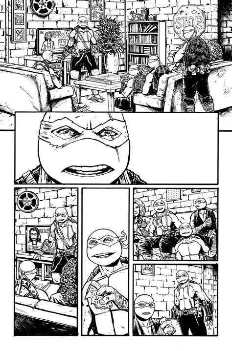 Gavin Smith Tmnt 144 Page 15 — Modern Mythology Comic Art