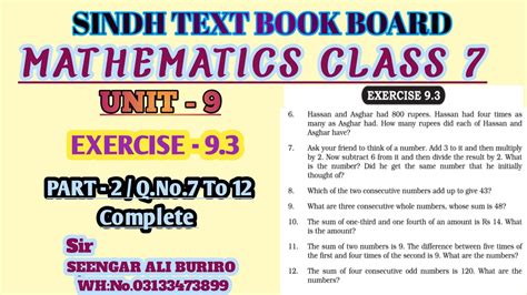 Real Life Linear Equations Problems Written Problems Of Linear