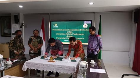 Pemkab Samosir Jalin Kerjasama Dengan Unpar Bandung