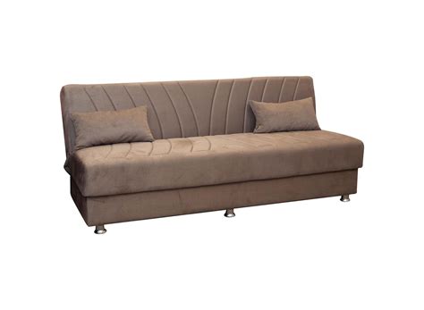 Разтегателен диван Wiliam светло кафяв Варна Мебел