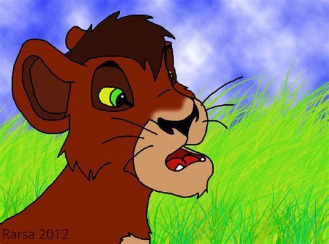 Cub Kovu Headshot By Rarsa On Deviantart