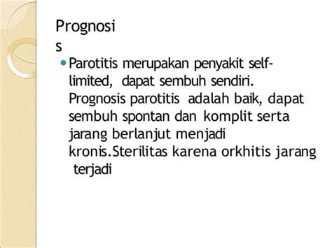 Parotitis Or Mumps Medicine Ppt Pptx