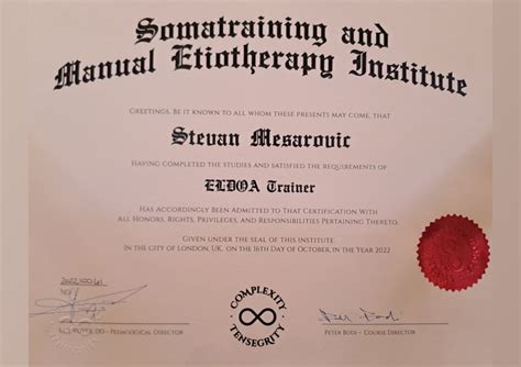 Eldoa Srbija Trening Centar Tron