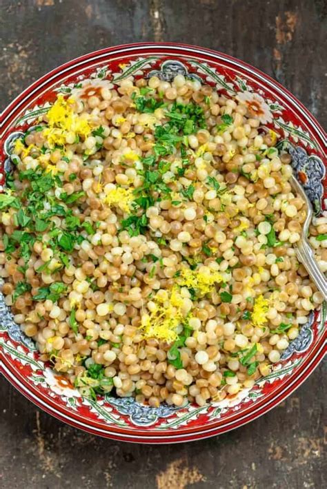 How To Cook Israeli Couscous Pearl Couscous The Mediterranean Dish