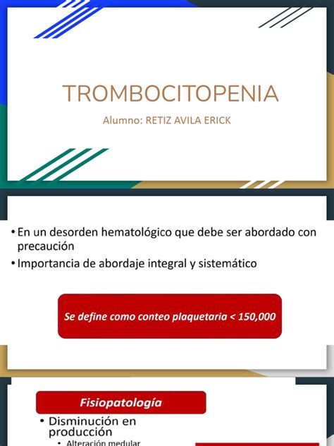 Trombocitopenia Pdf