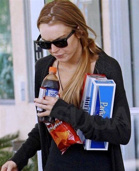 Lindsay Lohan Still Drinking