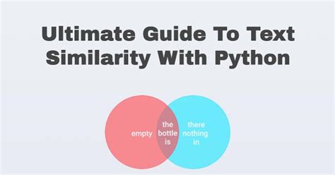 Ultimate Guide To Text Similarity With Python Newscatcher Denise