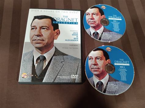 The Dragnet Collection 20 Classic Big Episodes 2 Disc Dvd Set