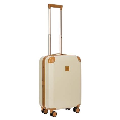 Valise Cabine 55cm Brics Amalfi Polycarbonate Rigide 4 Roues 360