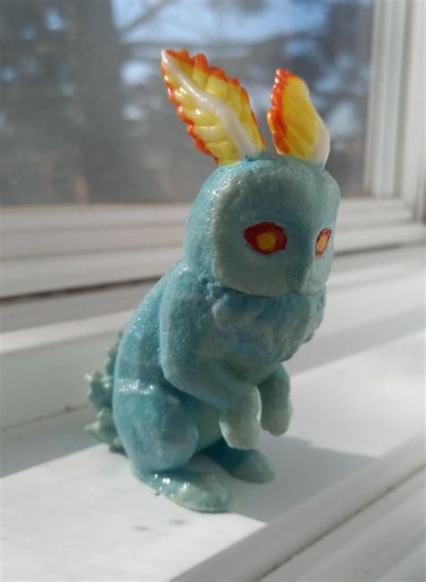 I Made A Blupee Figure That Glows In The Dark R Breath Of The Wild