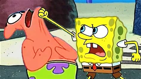 Spongebob Beats Up Patrick Youtube