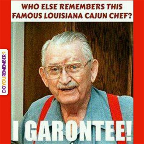 Justin Wilson One Of The 1st Cooking Shows On Tv Memories