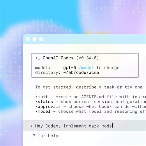 Codex Openai