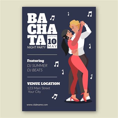 Salsa Classes Flyer Vectors And Illustrations For Free Download Freepik