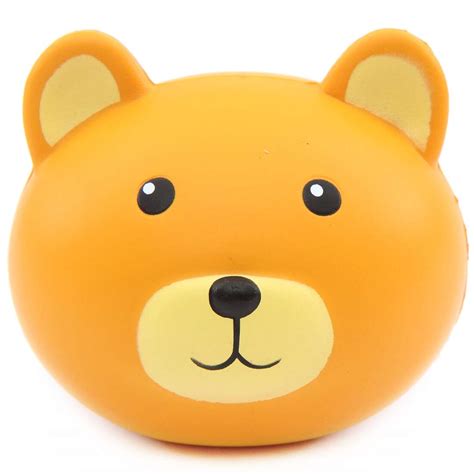 Vlampo Cute Bear Head Squishy Kawaii Modes4u