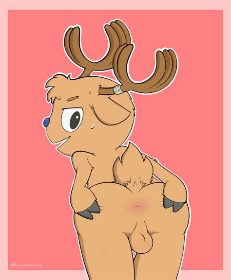 Rule 34 1boy Anus Ass Balls Blue Nose Bodily Fluids Capreoline Deer