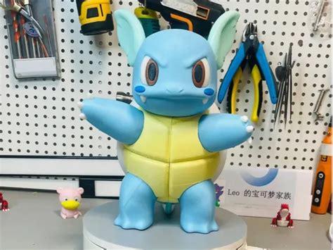 宝可梦 —卡咪龟（可组装）pokémon 来自 手残的leo Makerworld