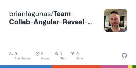 Github Brianlagunasteam Collab Angular Reveal Client