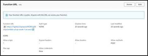 Leveraging Aws Lambda Function Urls For Direct Invocations