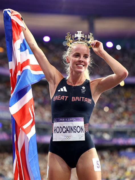 Keely Hodgkinson Clinches 800m Olympic Gold In Paris