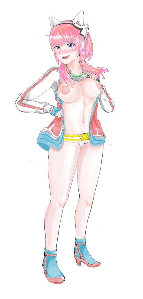 Rule 34 Ai The Somnium Files Iris Sagan Panties Pink Hair Shirt Lift