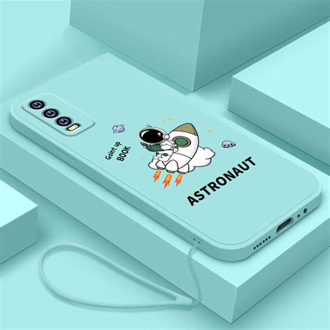Casing Vivo Y12a Y12s Y2o Y20i Y20s G Y20s Phone Case Cute Astronaut