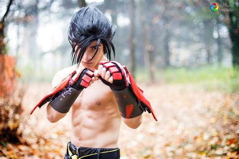 Tekken Jin Kazama Cosplay By Frenkieredfoxvalla On Deviantart