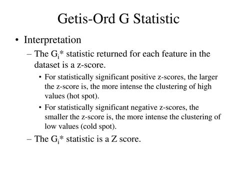 Ppt Local Spatial Statistics Powerpoint Presentation Free Download Id3349151