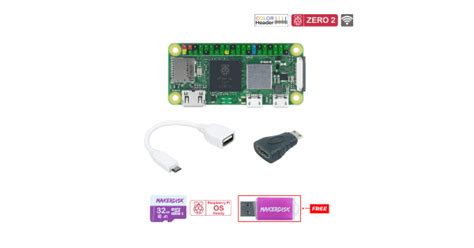 Raspberry Pi Zero 2 Wch Basic Kit