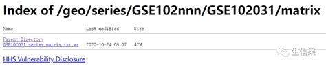 从geo数据库下载数据的几种方法 哔哩哔哩