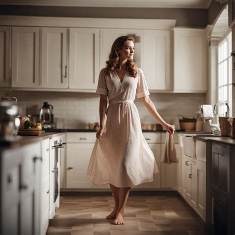 Beautiful Barefoot Housewife 1949 By Caveman10111b On Deviantart