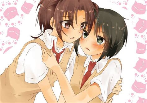 《樱trick》壁纸推图~校园日常 亲”百合福利番 Bobopic