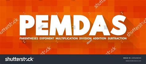 Pemdas Over 103 Royalty Free Licensable Stock Vectors And Vector Art