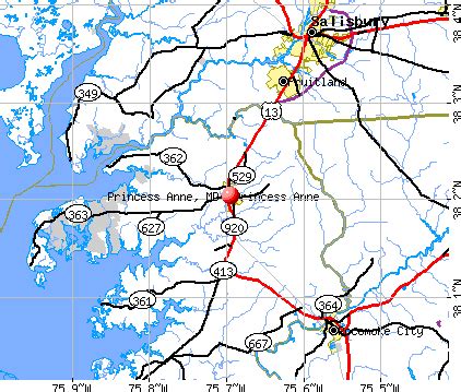 Princess Anne Maryland Md 21853 Profile Population Maps Real