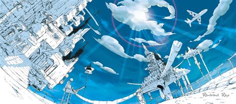 Artist Request Official Art Third Party Source 1girl Aircraft Airplane Album Cover